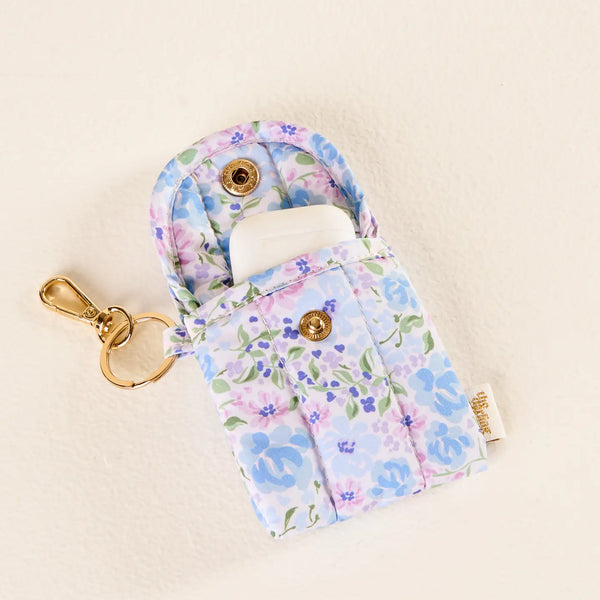 Puffy Earbud Case Keychain – Purple Door Boutique